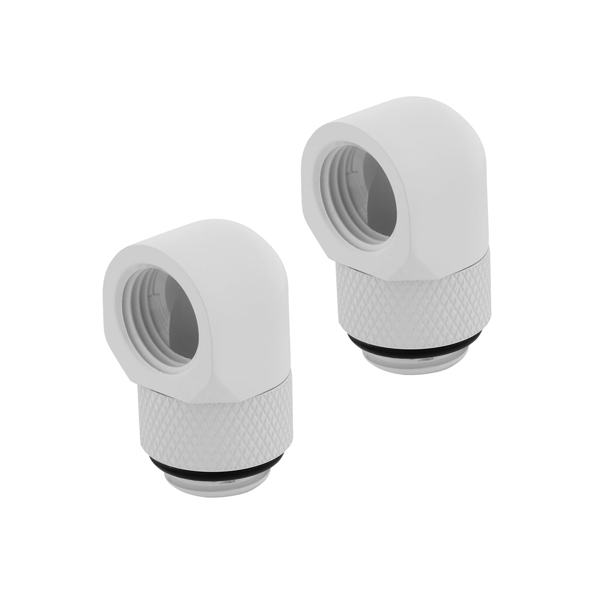 Corsair Hydro X Series 90 Degree Rotary Adapter, White, 2-pack ...