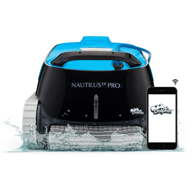 Dolphin Nautilus CC Pro Robotic Pool Vacuum Cleaner with Wi - Fi ...