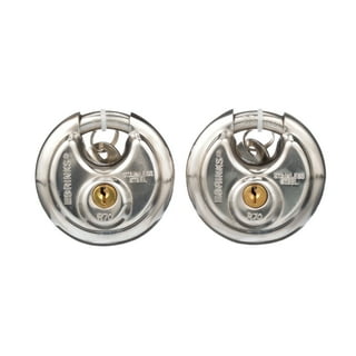 Master Lock Combination Stainless Steel Padlock w/Key Cylinder 1 7/8 in ...