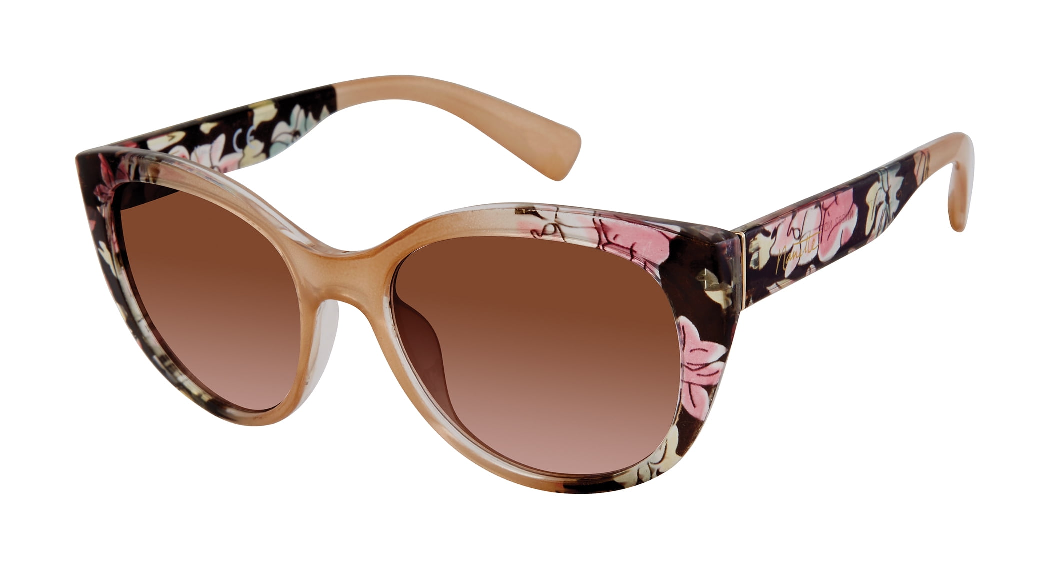 Nanette Nanette Lepore Nn262 Womens Uv Protective Cat Eye Sunglasses