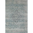 Cora CL15A Norway Spruce Transitional Vintage Blue Area Rug, 5'3" x 7'0 ...