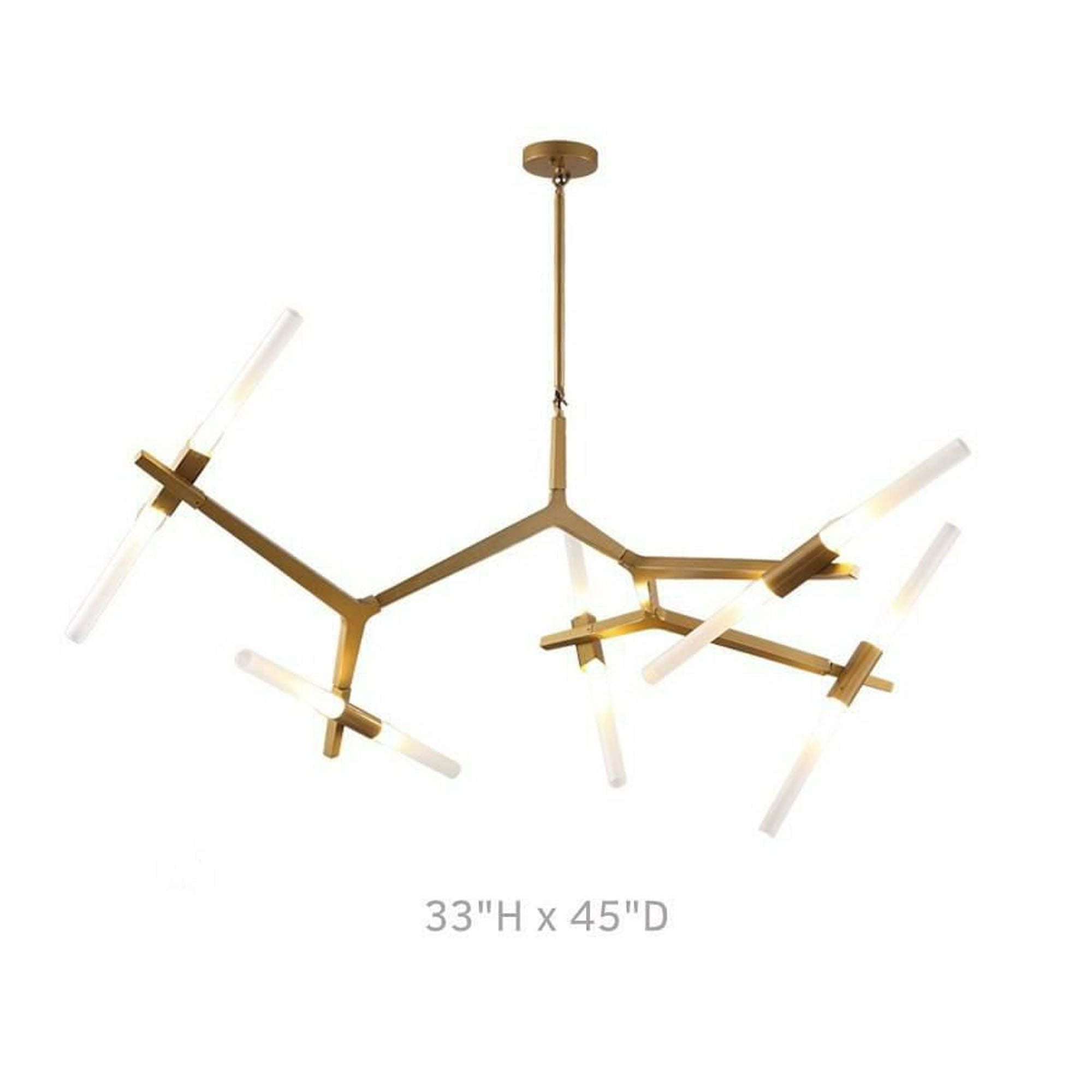 Click here for Take Me Home Furniture Asymmetrical Chandelier Wit... prices