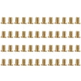 500 Pack Brass Hollow Eyelet Rivets for Leather Bags Shoes Clothing DIY ...