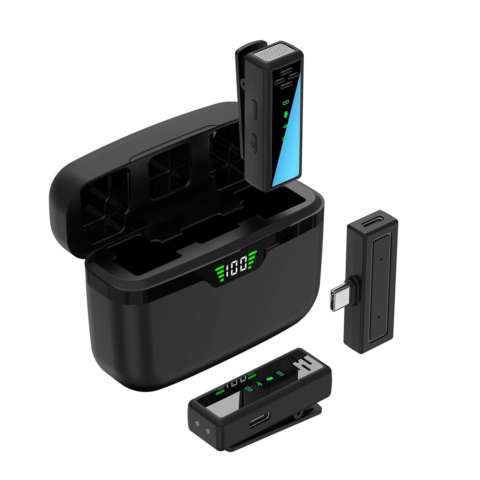 Click here for Yeacher J80 Wireless Lavalier Microphone With Char... prices