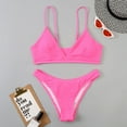Women Two Piece Swimsuit Sexy Swimwear String Triangle Bikini Sets