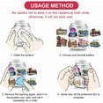 1 Set PVC DIY Heat Transfer Paper for UV Sublimation Cup Building ...