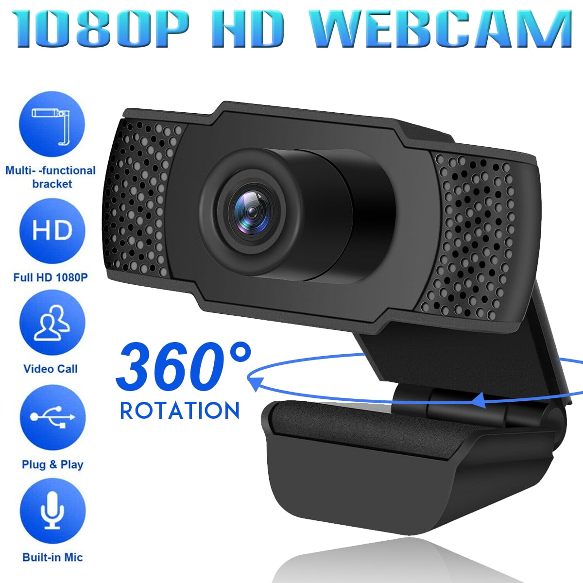 USB 1080P Computer Camera PC Notebook Laptop HD Webcam Camera ...