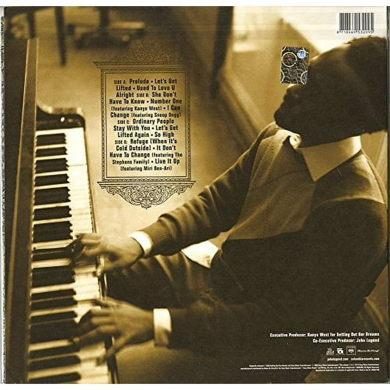 Get Lifted Album Cover John Legend Get Lifted 2 LP, Music On Vinyl