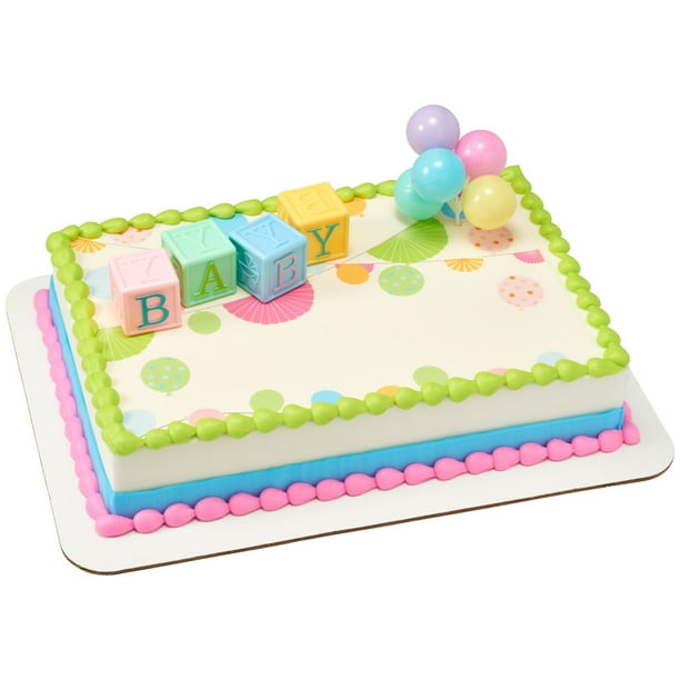 Cake Topper Decor, Everday Favorites,ABC Baby Blocks Signature (1 SET ...