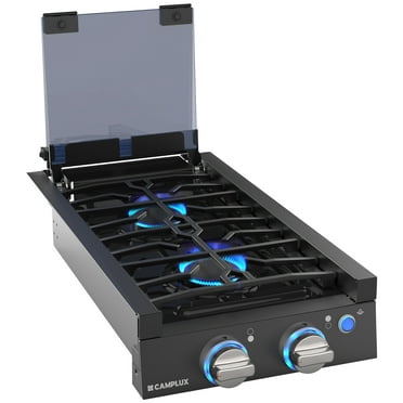 Free Shipping! Dometic DROP-IN COOKTOP - Two Burner Cooktop Cast Iron ...