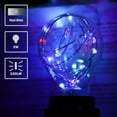 2W RGB Color Changing LED Fairy Light Bulbs, 15W Equivalent Cute Light ...