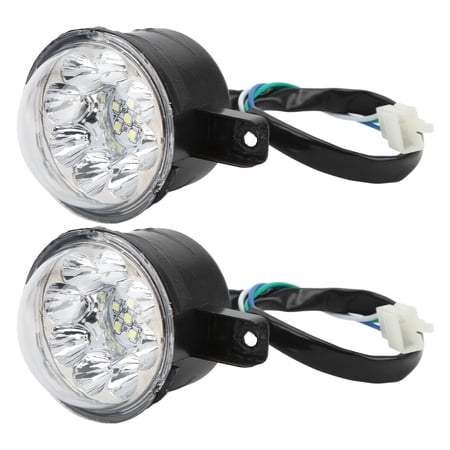LED Head Lamp, Weatherproof Maximum Visibility Universal Fit ATV Head ...