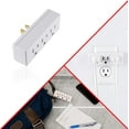 GE 3-AC Grounded Tap, White, 3 Pack, Electrical Outlets – 47884 ...