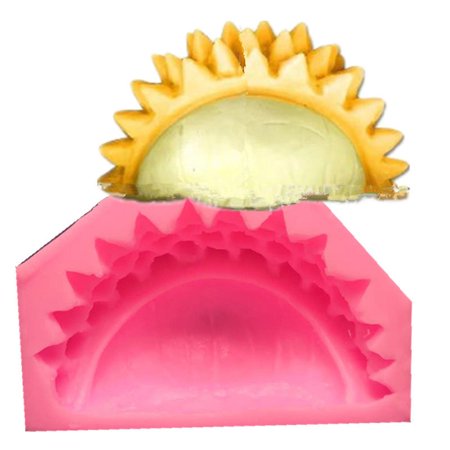 Bean Unique Shape Large Durian Cake Chocolate Decoration Silicone Mold ...