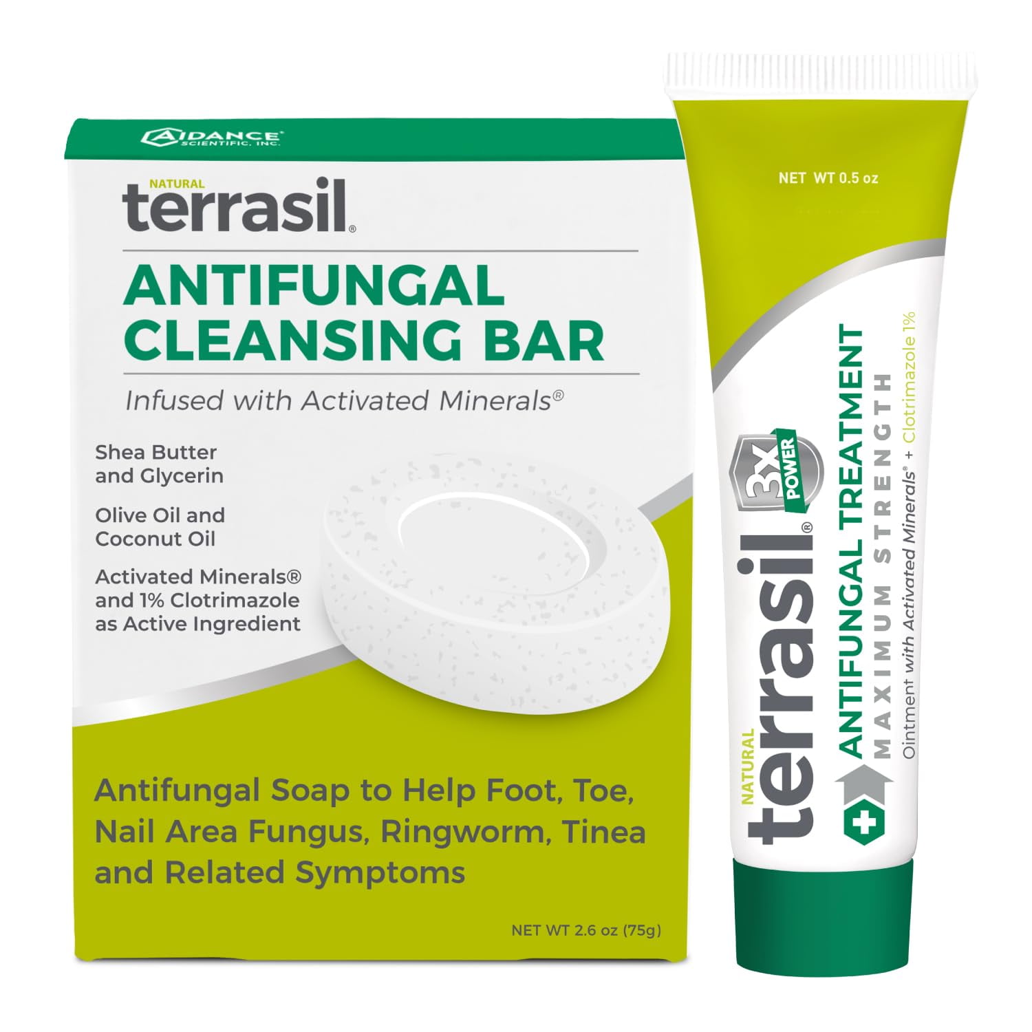 Kit de crema y jabón antimicótico Terrasil con clotrimazol 14 g/75 g | Walmart en línea