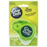 Glue Dots Removable Dots Value Pack Sheets, 1/2 Inch, Clear, Pack of ...