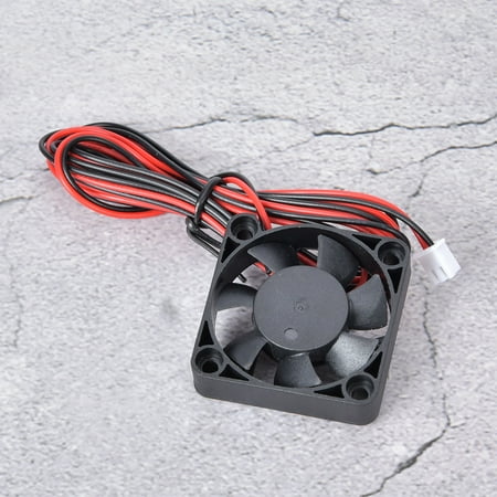 2Pcs Mini Fans Plastic 1.4W 3D Printer Cooling Fan Motherboard Cooler ...