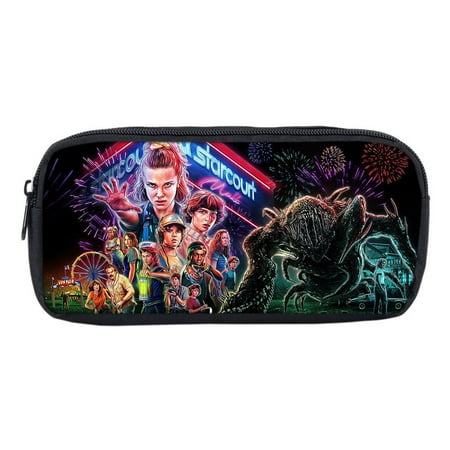 Pencil Bag Pencil Case Cartoon Stranger Things Students' Stationery Box ...