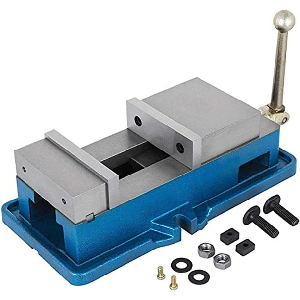 Happybuy Milling Vise 3 Inch,Mill Vise Ductile Iron Precision Lock Down ...