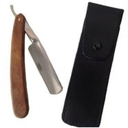 6" PRO Straight Razor Wood Handle Barber Shop Salon Shaving - Walmart.com