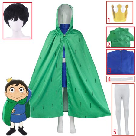Anime Ranking of Kings Bojji Cosplay Costume Uniform Full Set Halloween ...