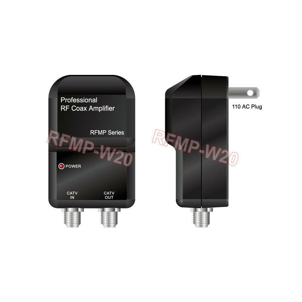 Mini RF Booster Drop Amplifier With 20dB Gain - Walmart.com