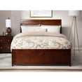 Portland Traditional Bed with Matching Foot Board, Multiple Colors ...