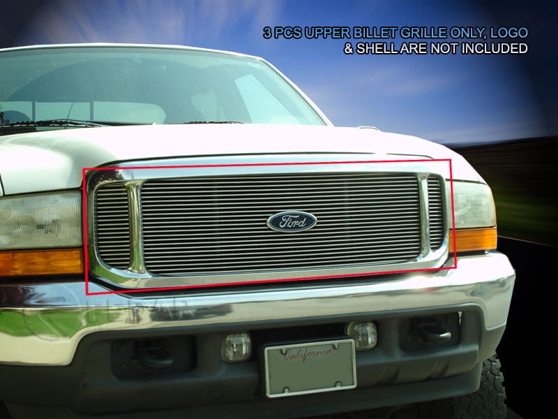 Fedar Billet Grille Combo For 1999-2004 Ford Excursion/F-250/F-350/F ...
