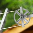 ULTNICE Clothesline Pulley Silver 1Pack 6x6x1.3in - Walmart.com