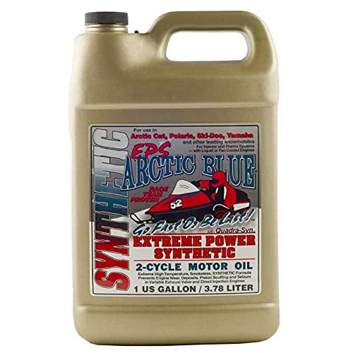 Arctic Blue EPS Synthetic Snowmobile Oil 2-Cycle Gallon 1020-4085 ...