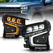 JW Speaker 7" EVO 2 Dual Burn Black Headlight w/Mounting Ring (0554981 ...
