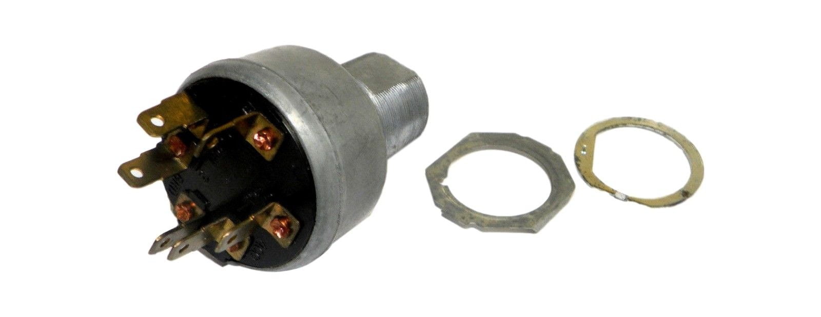 Miscellaneous 34E9 Ignition Switch 6 Prongs Sol, Acc, Grd, Ing 1 & 2, Bat - Walmart.com