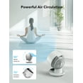 "Taotronics Desk Fan with Remote, 3 Speeds, 8"" Oscillating Air ...