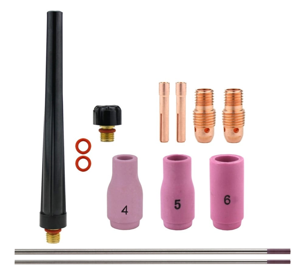 Consumables Kit for 9-20-25 Series TIG Torches with Standard Set-Up ...
