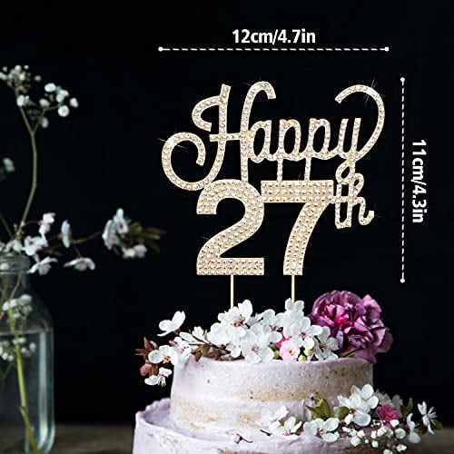 Happy 27th Birthday Cake
