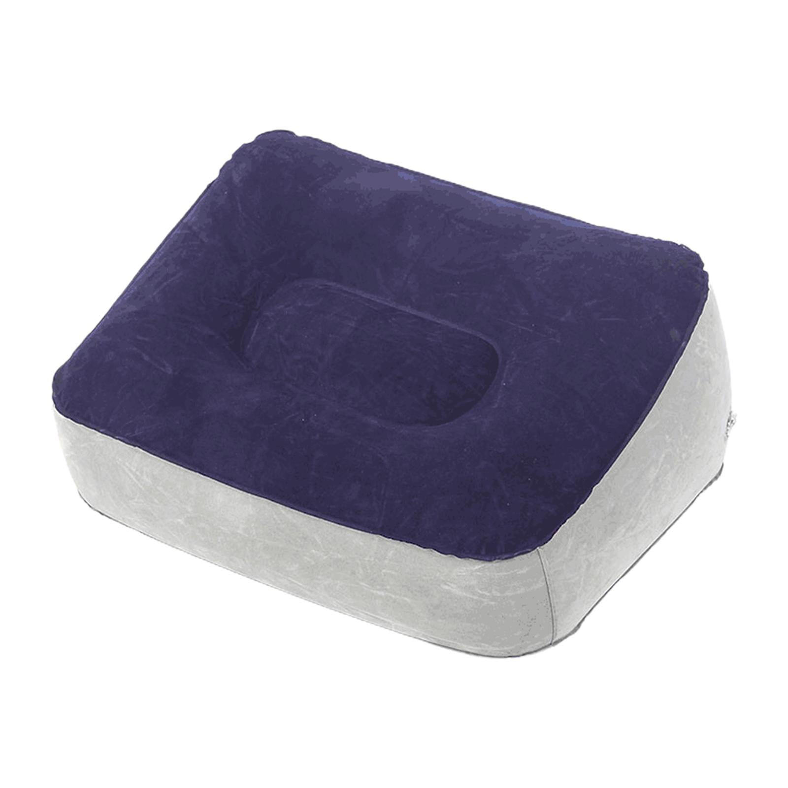 Footrest Pad Cushion Ergonomic Footrest Soft Sleeping for Train Plane ...