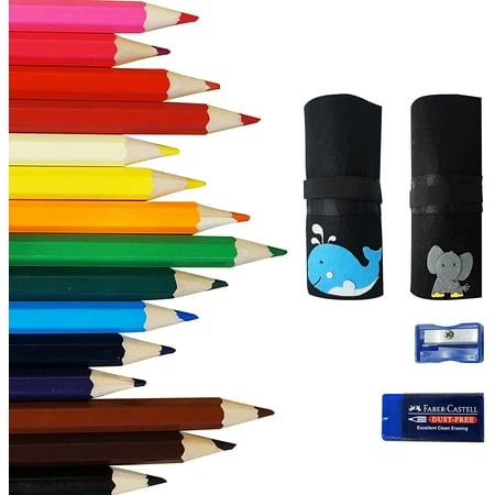 Jumbo Colored Pencils for Kids 15 Pc Chubby Jumbo Pencils for ...