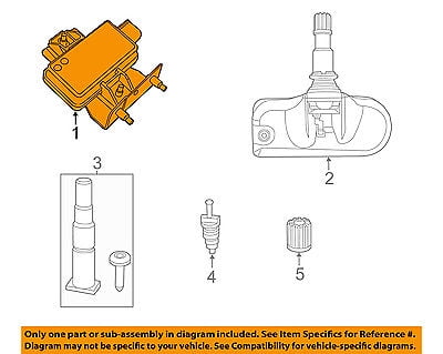 Cheap range and 24/7 services CHRYSLER OEM Tire Pressuring Monitoring ...