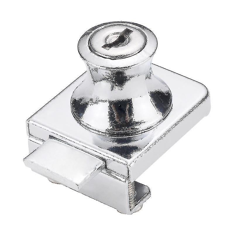 Glass Door Lock, Chrome Steel Lock, Glass Screen Lock, Lock For Glass ...