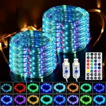 Wintergreen Lighting LED Rope Light, LED Flexible Light Rope String ...