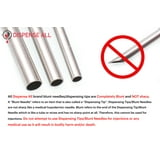 Dispense All - 14 Gauge 1/4 Inch Blunt Tipped Dispensing Needle, Luer ...