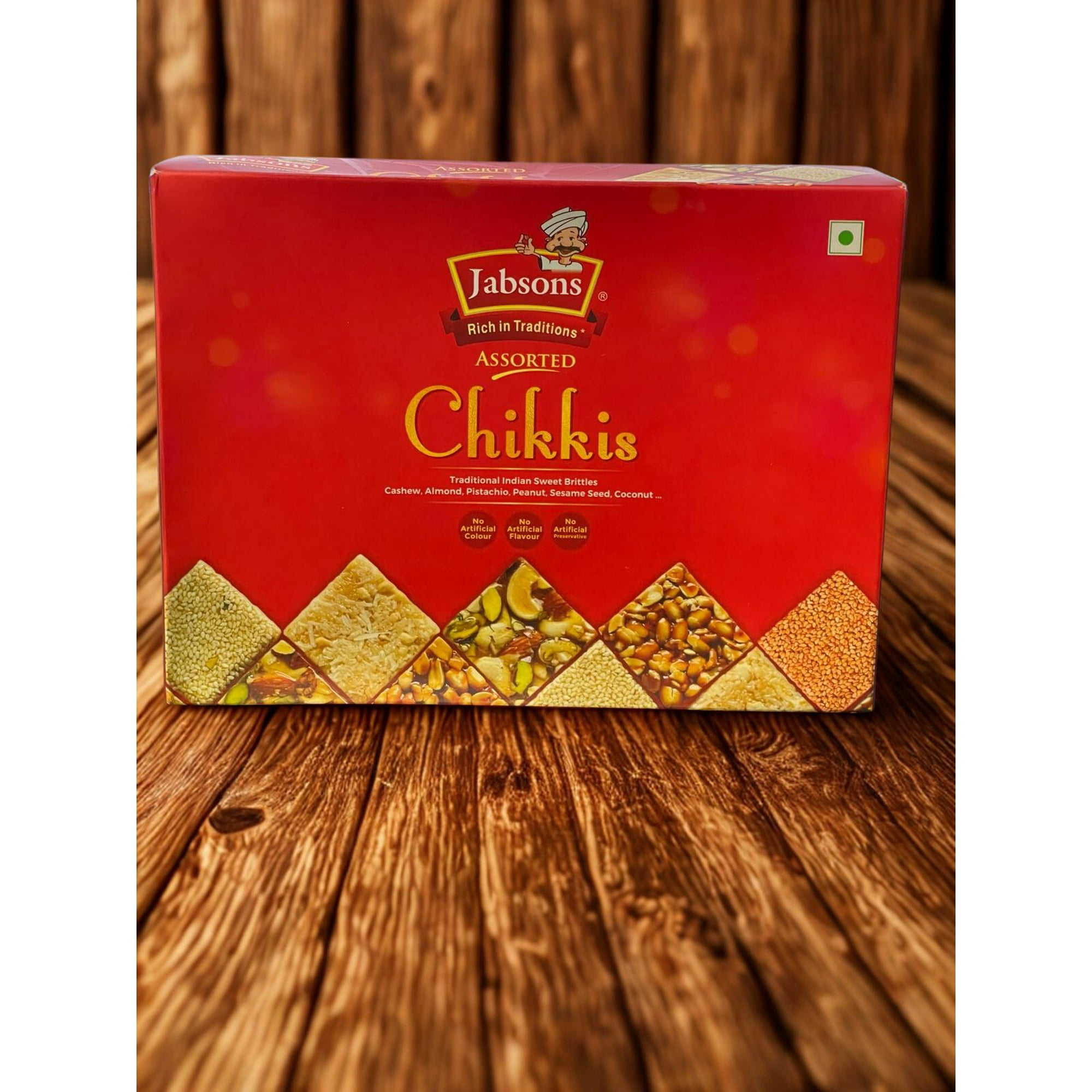 Click here for Jabsons - Assorted Chikki Premium Sweets (400g)  (... prices