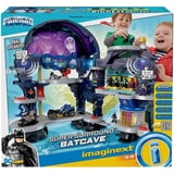Imaginext DC Super Friends Batman Playset with Lights Sounds & 18 ...