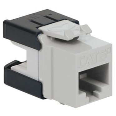 Leviton QuickPort Cat6 eXtreme Connector, Ivory (61110-RI6) - Walmart.com