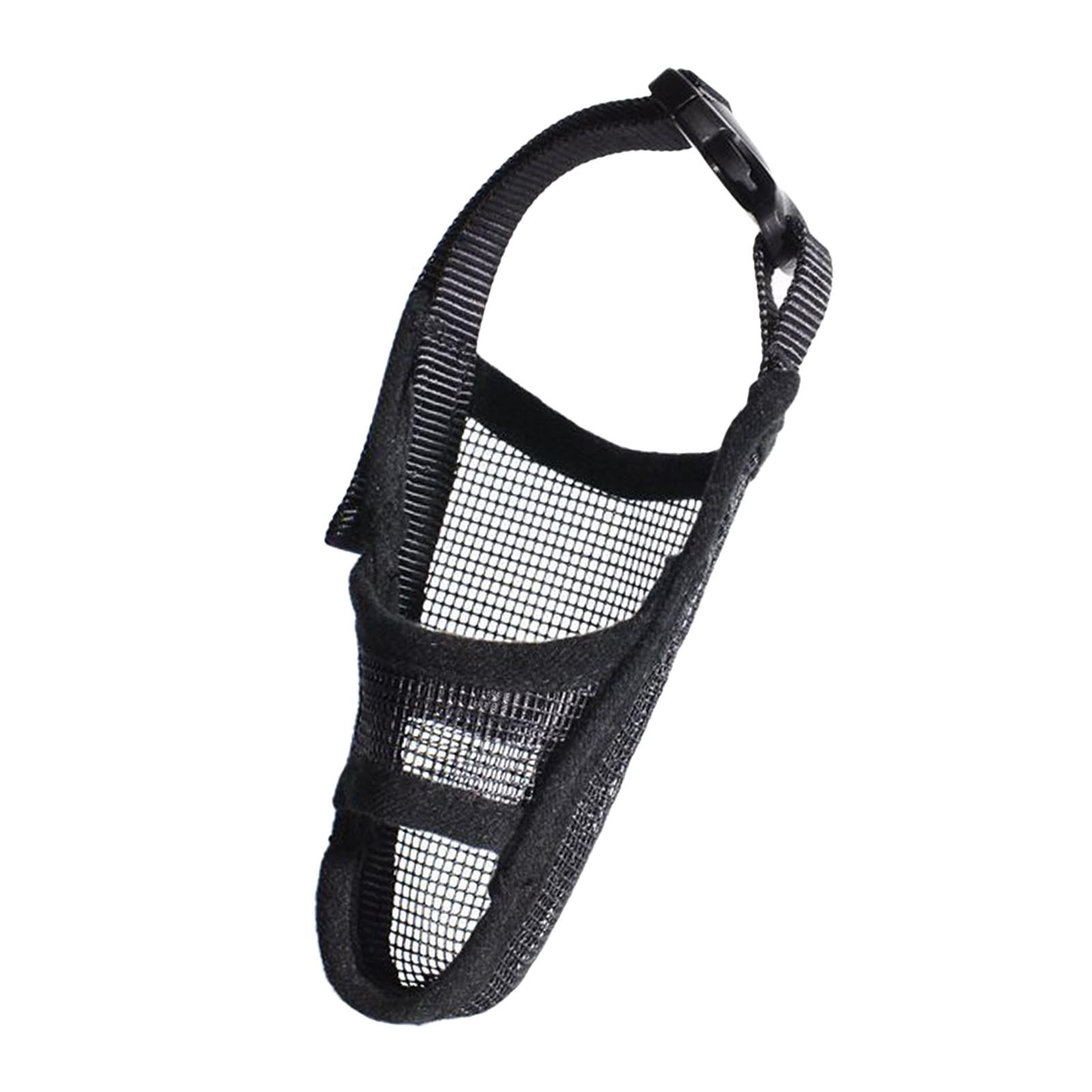 Soft for Small, Medium And Large Dogs, Air Mesh Muzzle - black ...