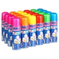 24 Cans Party Pack of Party Streamer Spray Silly String Cans, Birthday ...