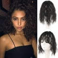 Wig Womens Hair Hair Extensions Corn Hair Curly Hair Covering White