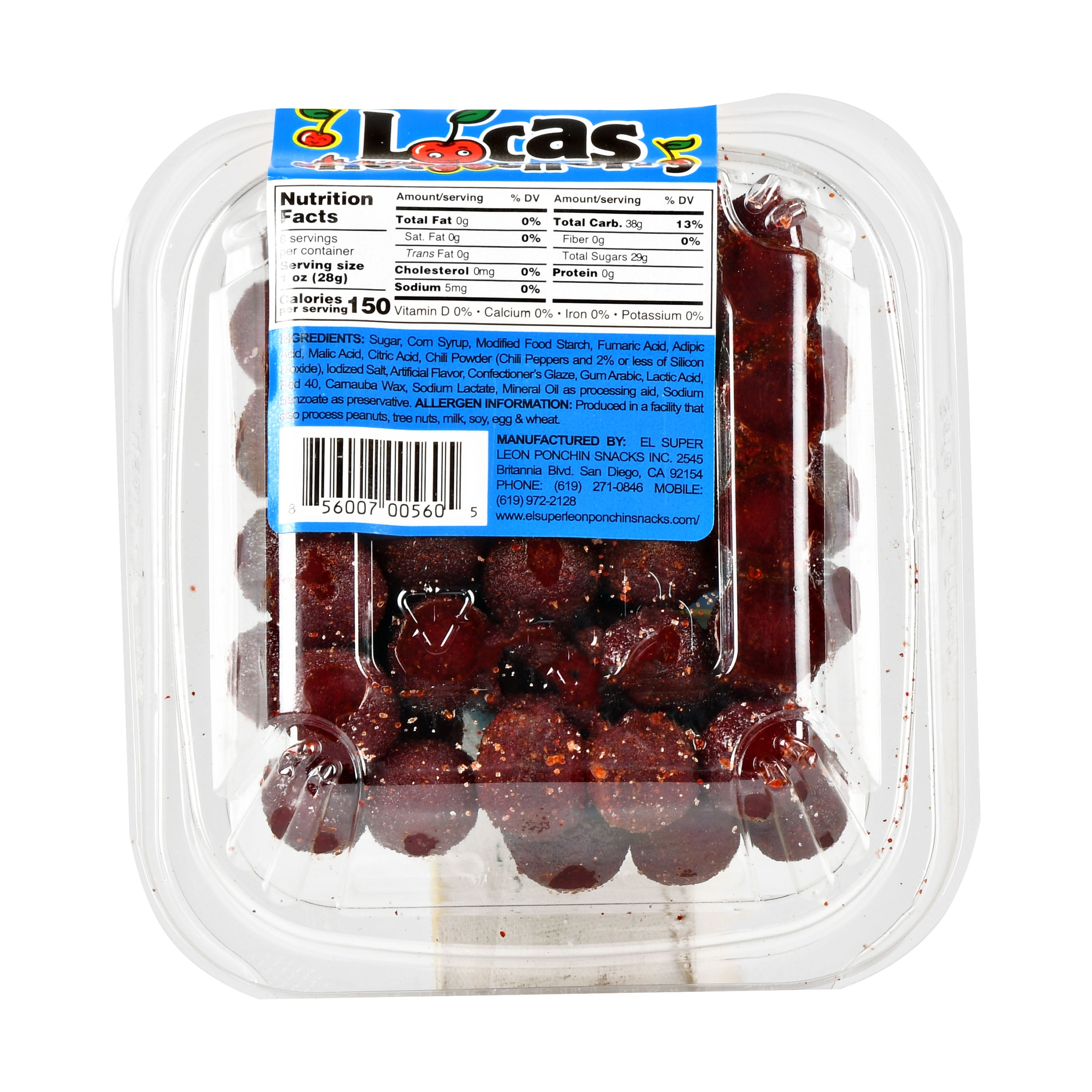 El Leoncito El Loco Cherry's - Walmart.com