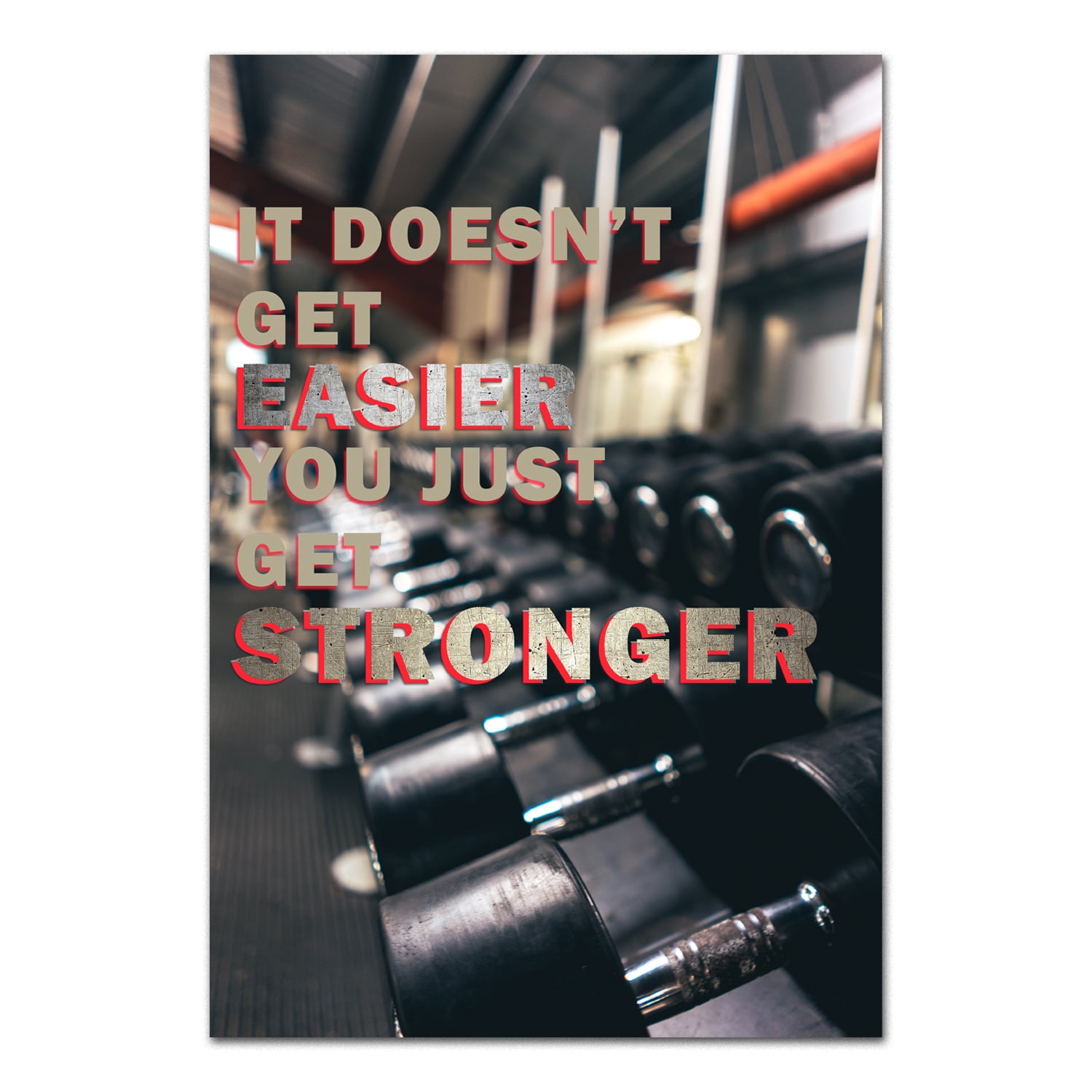 Fitness Gym Work Out Poster 12 | Motivational Art Work | Inspirational ...