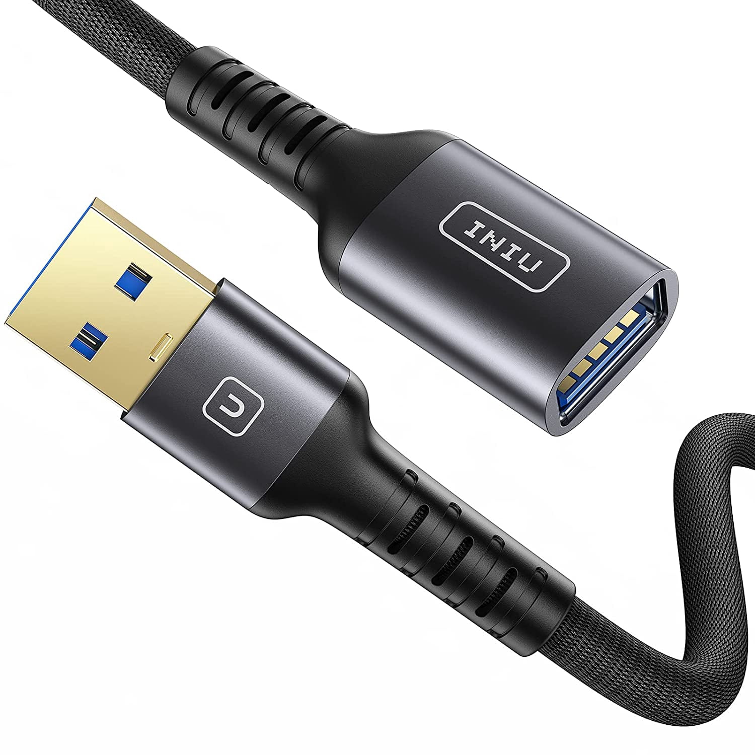 USB 3.0 Extension Cable, INIU 10ft 5Gbps Type A Male to Female ...